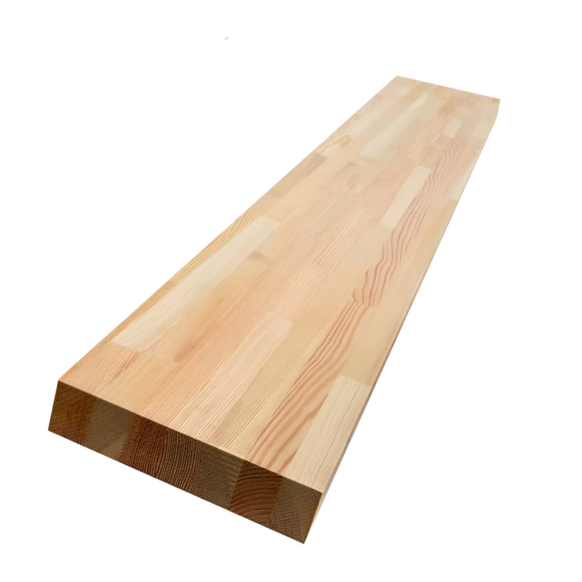 Ступень из дерева Лиственница 600х300х20мм сращенный (паркетная склейка)