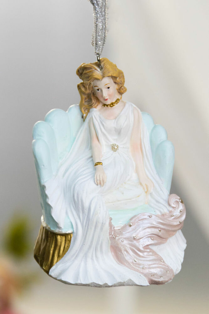 Ёлочное украшение ариэль В кресле, полистоун, 11 см, Goodwill D45152-1