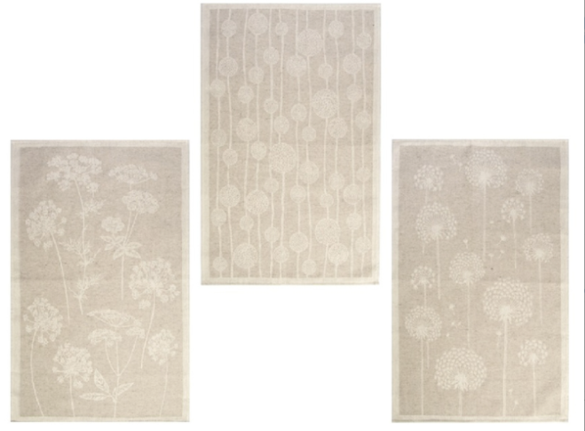 Кухонные полотенца с петелькой в подарочной упаковке Белорусский Лен набор