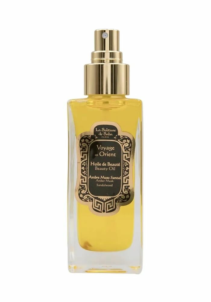 Масло для тела La Sultane de Saba Voyage Orient Amber Musk Sandalwood, 200 мл