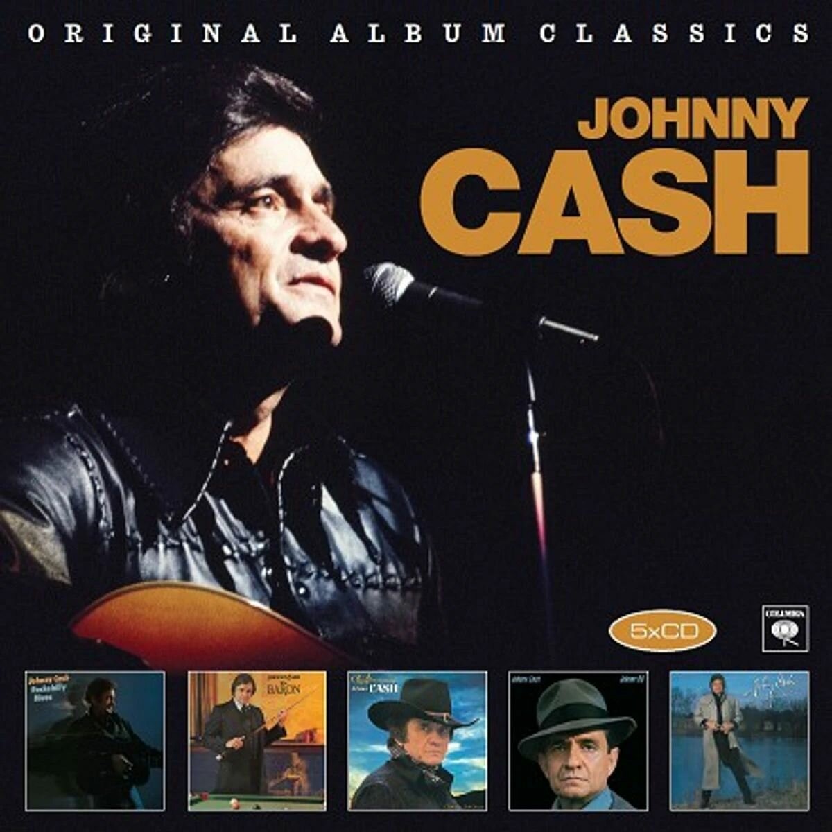Johnny Cash: Original Album Classics (5CD), 2018, Columbia, Диск Музыкальный