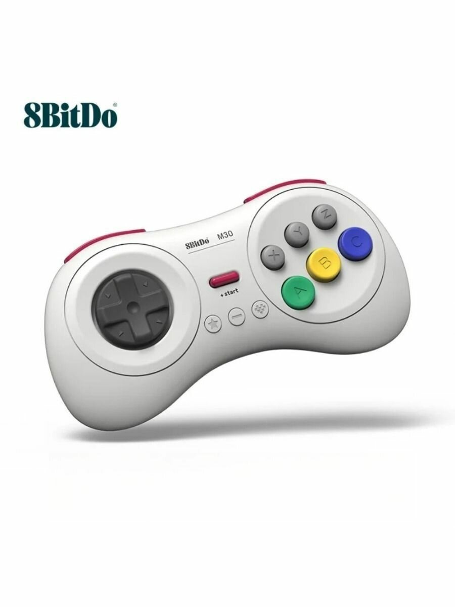 8BitDo M30 Bluetooth Геймпад Для Nintendo Switch, ПК, MacOS, Steam И Контроллера Android В Стиле Sega Genesis Mega Drive