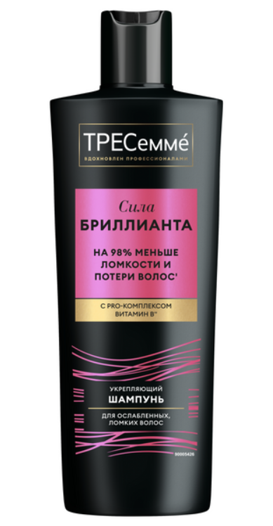 Тресемме Шампунь для волос "Diamond Strength", 400 мл