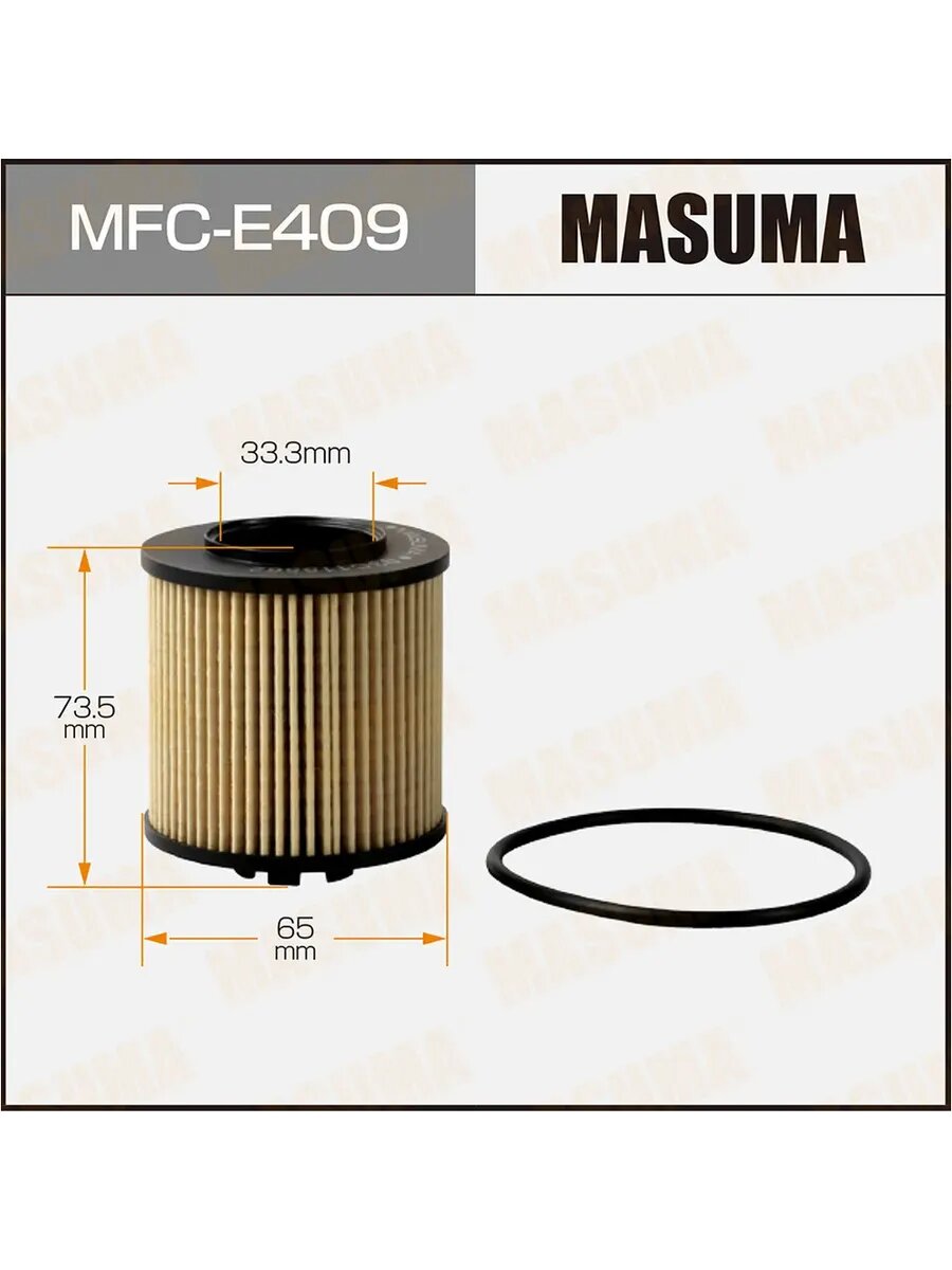 Фильтр масляный AUDI A3 MASUMA MFC-E409