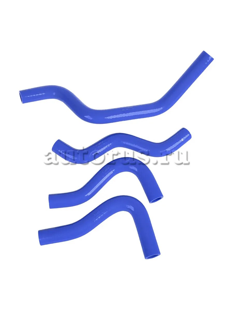 Патрубки печки D=18 ( мм ) (к-т 4 шт.) (силикон) для ГАЗ-330