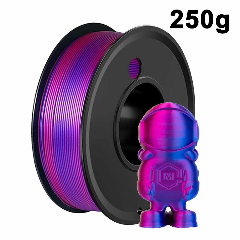 EasyThreed Silk PLA Filament 1.75мм Синий Красный 250г