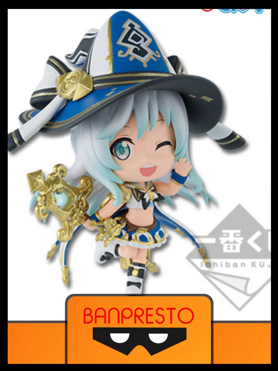 Оригинальная фигурка Rirumu от Banpresto из Quiz RPG Mahoutsukai to Kuro Neko no Wiz / Рируму 8 см