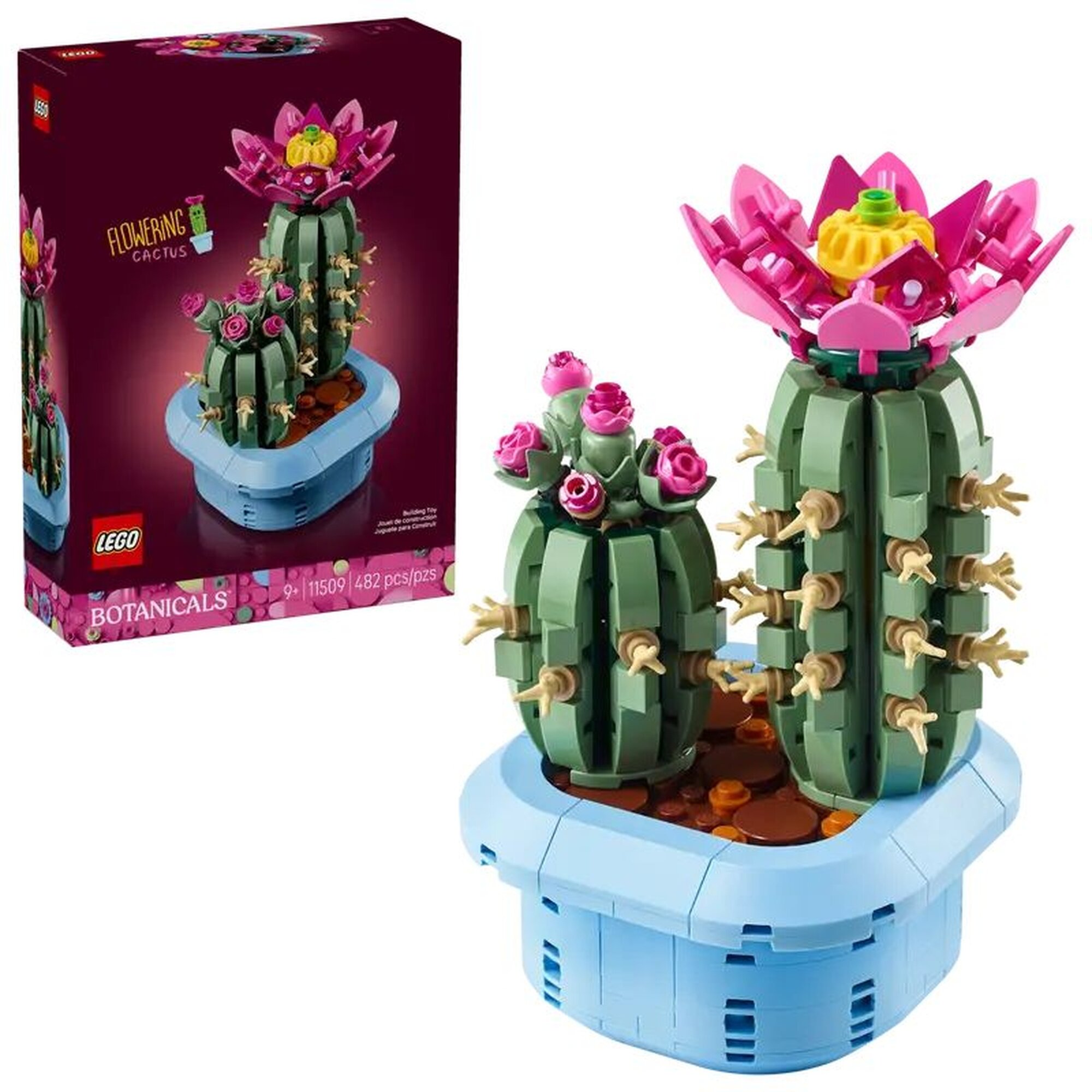 Конструктор LEGO BOTANICALS - Цветущий кактус, 482 эл. - 11509