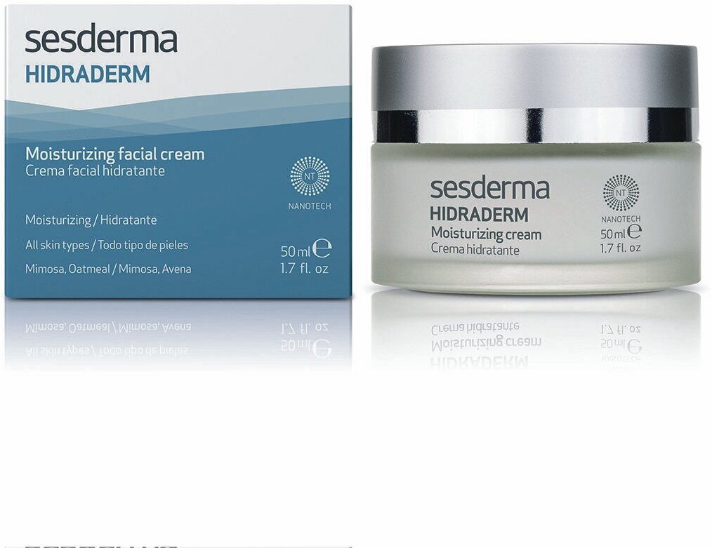 Sesderma HIDRADERM Moisturizing Facial Cream -Крем увлажняющий для лица, 50 мл