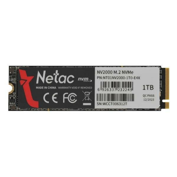SSD накопитель Netac NT01NV2000-1T0-E4X