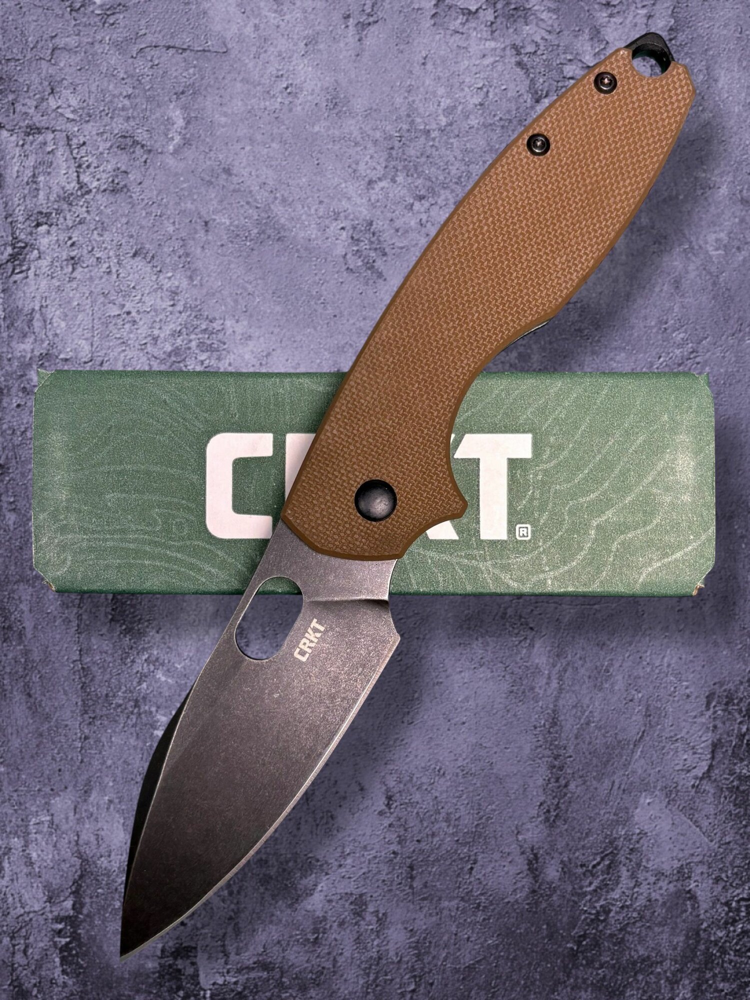 Складной нож CRKT Pilar III Earth Brown, 5317B