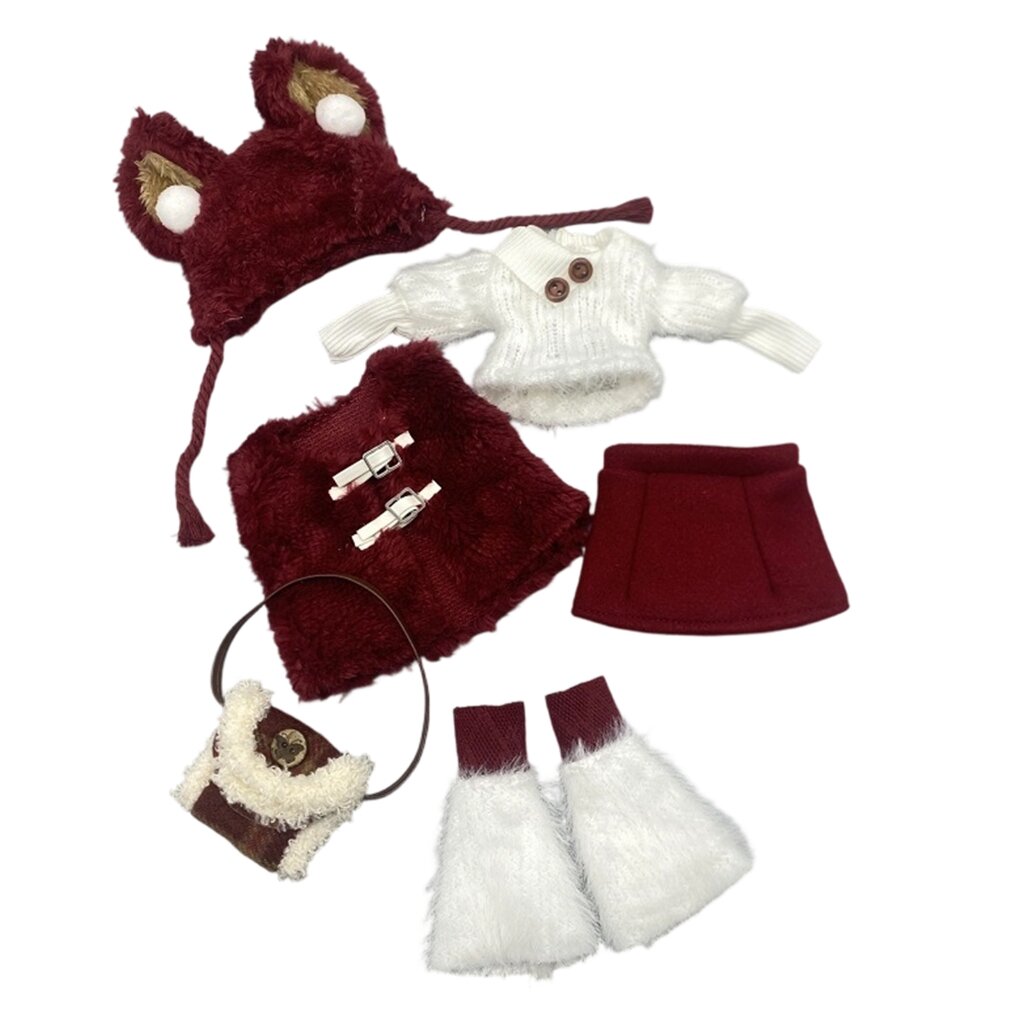 Модный кукольный наряд для детских ролевых игр, Аксессуары для кукол Легко меняются