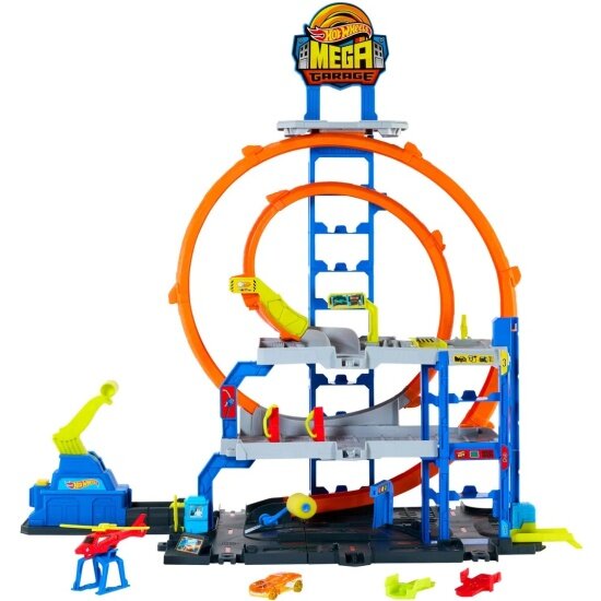 Игровой набор Hot Wheels JBM74 City Мега гараж