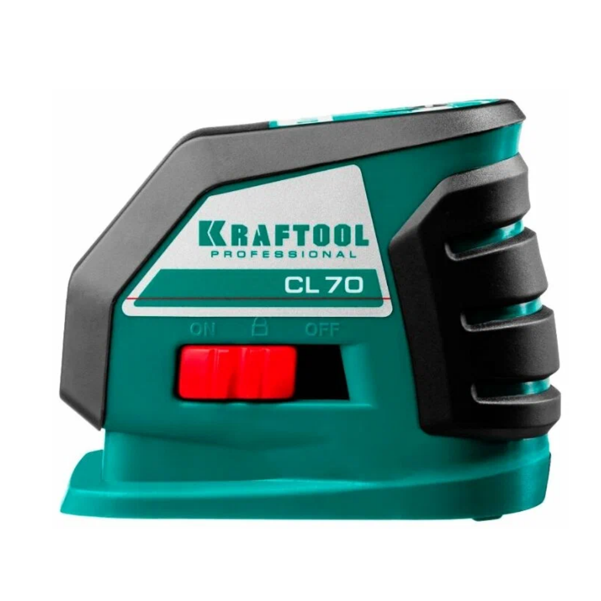 Нивелир Kraftool "CL-70" зеленый, луч красный дальность до 70 м, 635 нм, 1/4" и 5/8" под штатив