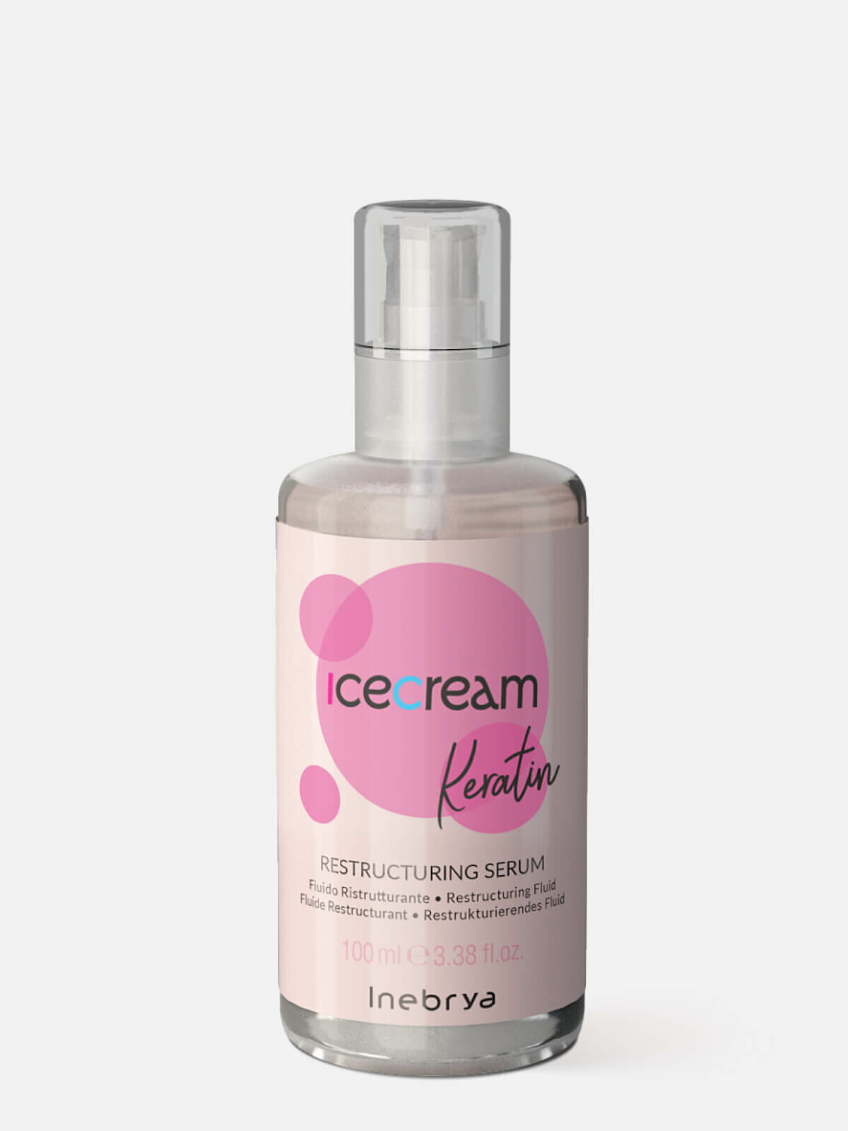 Сыворотка кератиновая для укрепления волос Inebrya Ice Cream Keratin Restructuring Serum, 100 мл