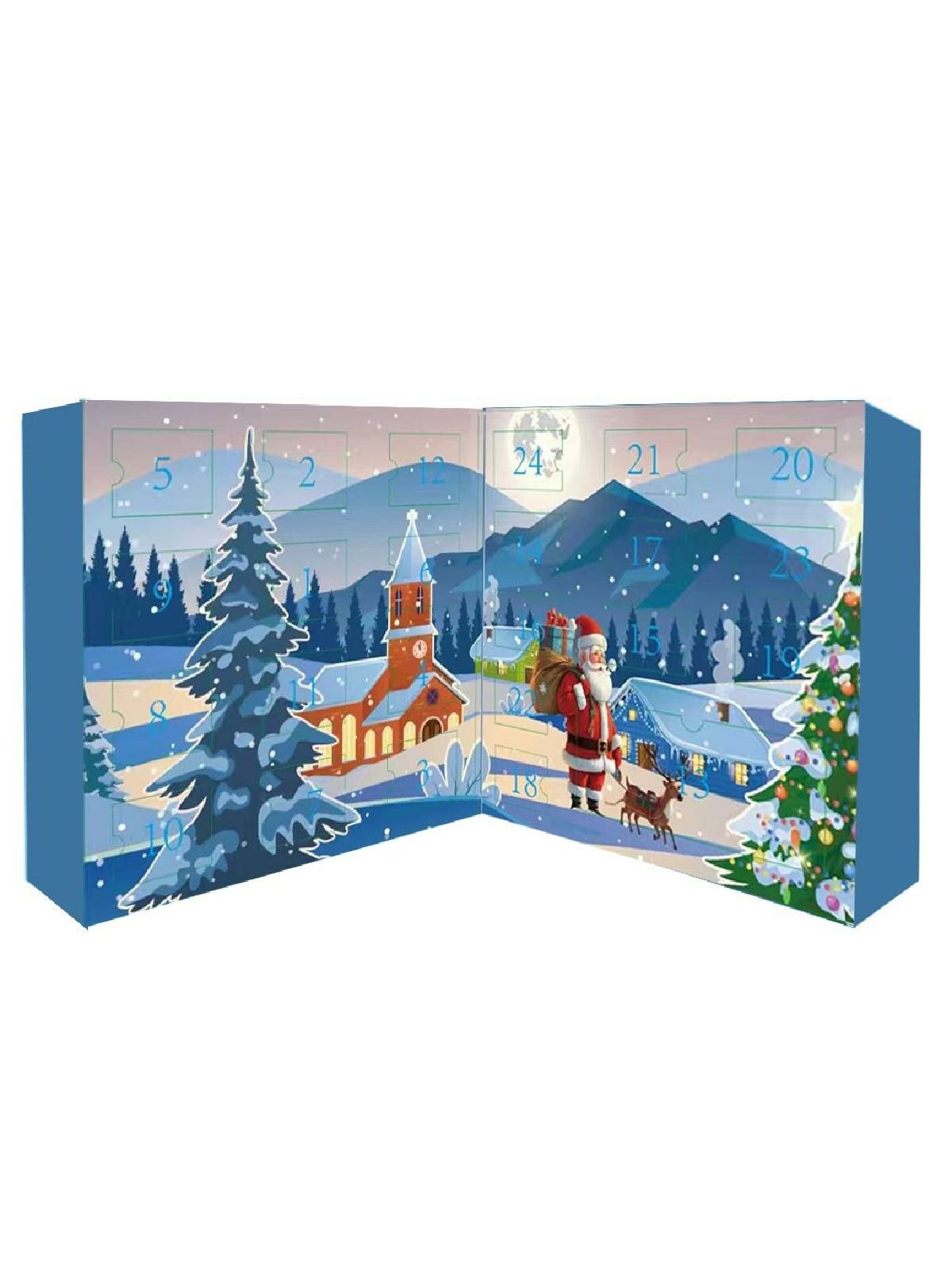 Календарь ElfinAdvent на 2025 год — коллекционные украшения с персонажами Elfin До Рождества осталось 24 дня, украшения Elfin Advent Surprise Calendar станут идеальным подарком на Хэллоуин или C.