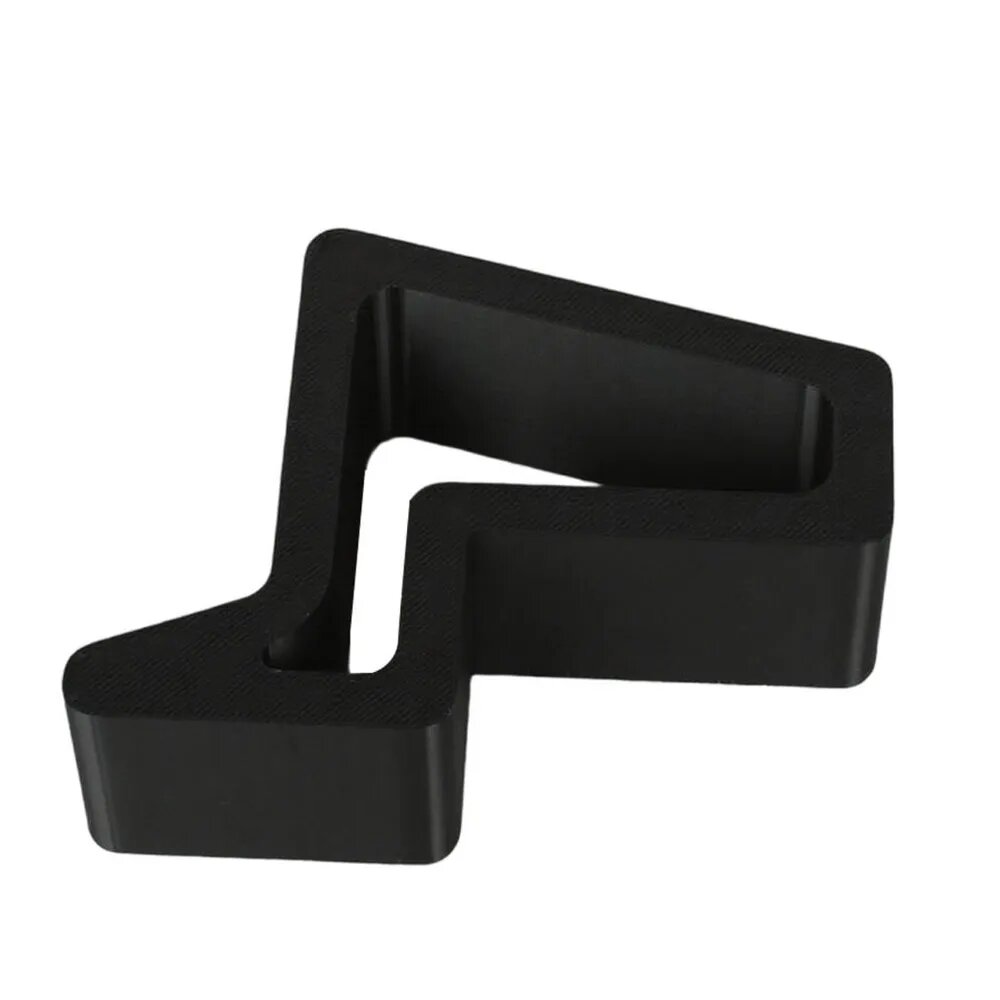 Высокопрочные пластиковые дверные клинья предотвращают движение неустойчивых дверей и окон, Черный