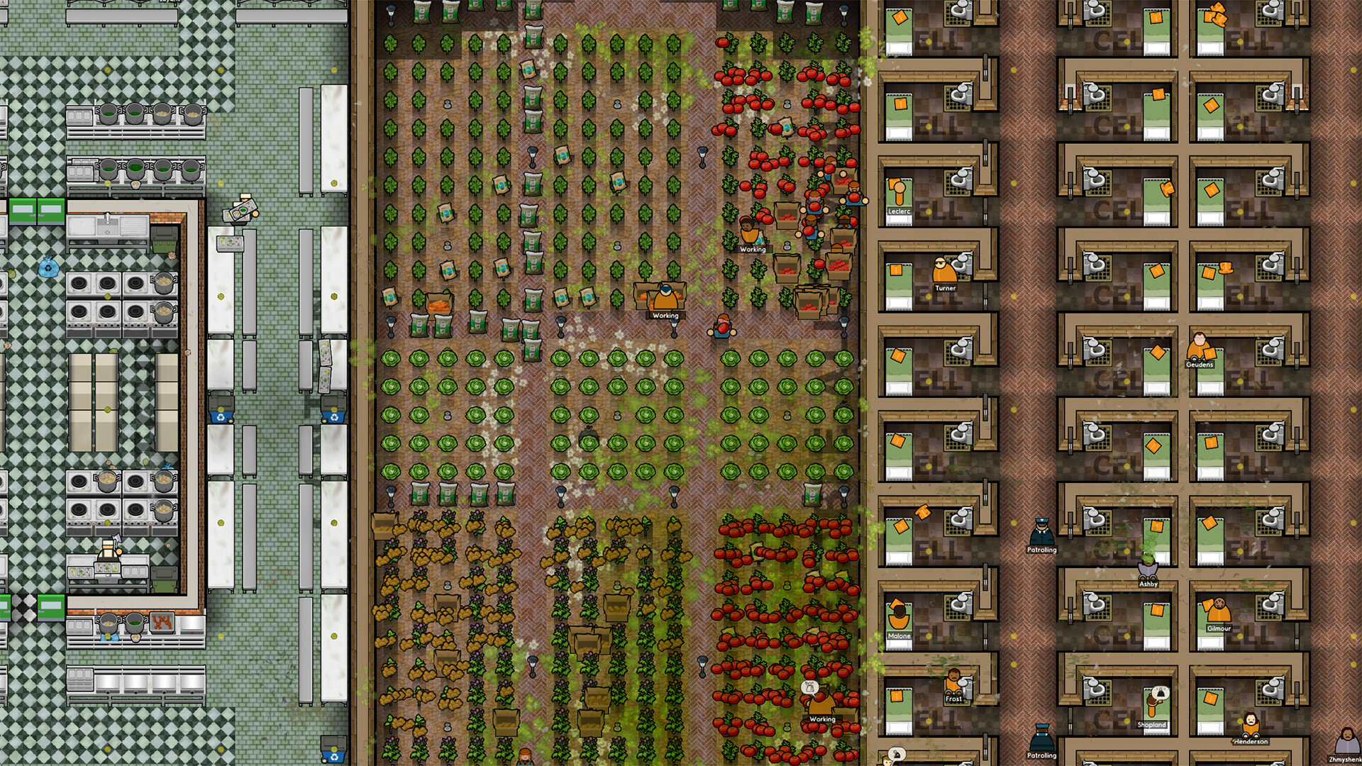 Prison Architect Going Green DLC, Все страны — фото 1