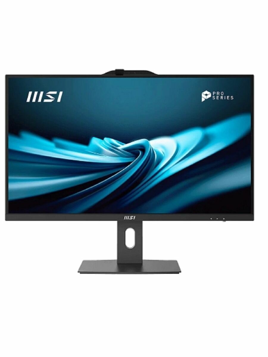 MSI Моноблок 27", Intel Core i5-14400, RAM 16 ГБ, SSD 512 ГБ, Intel UHD Graphics, DDR5 Черный (MSI Pro AP272P 14M)
