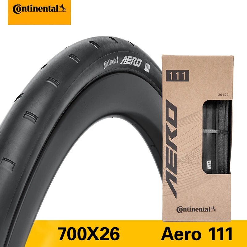 Continental Aero 111 700x26C черная бескамерная шина