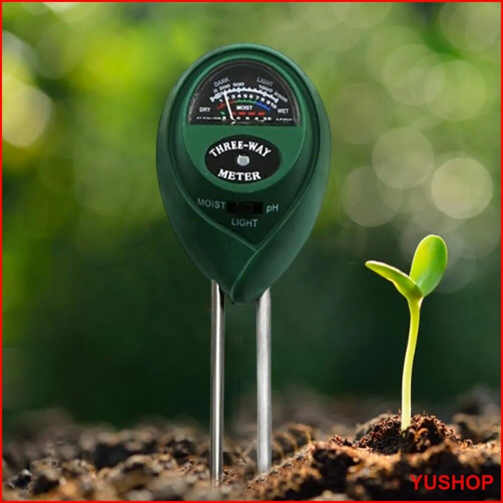 Измеритель влажности почвы 3-в-1, точный анализатор почвы, детектор, садовые аксессуары