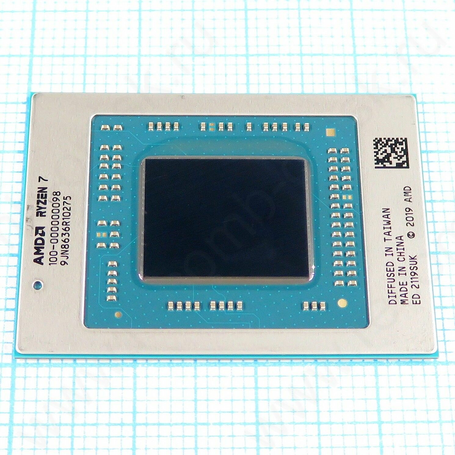 100-000000098 Ryzen 7 Mobile 4800H BGA1140 (FP6) - процессор для ноутбука