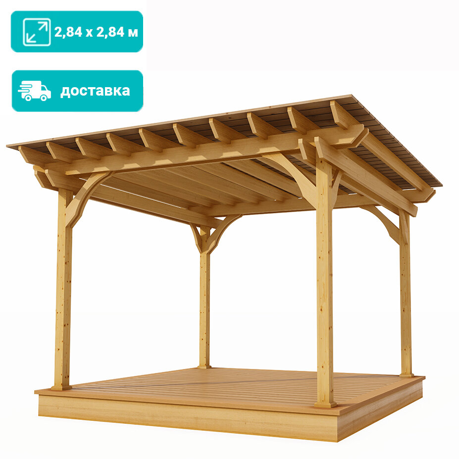 Комплект для самостоятельной сборки Перголы №3