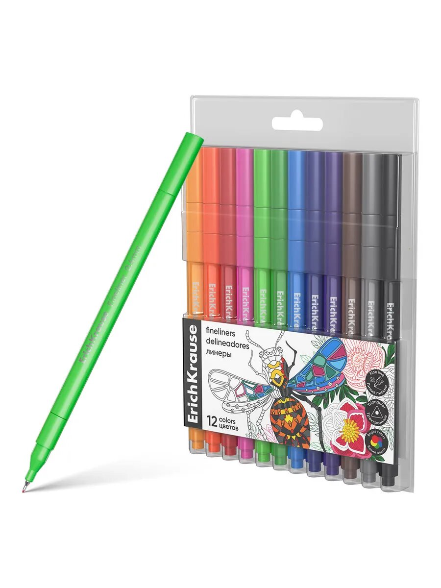 Линеры Art Spirit 12 цветов