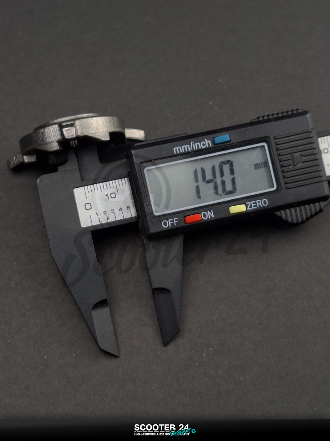 Храповик на китайский скутер 139QMB GY6 с двигателем 50-80 кубов ведомая звезда