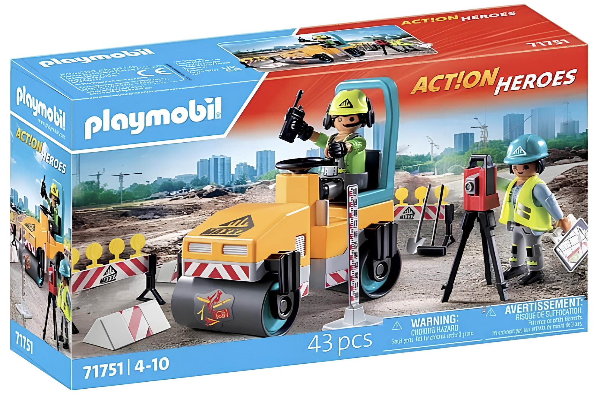 Конструктор Playmobil 71751 Дорожные работы