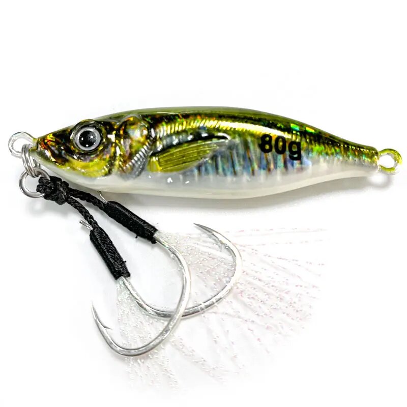 Ложка для рыбалки OBSESSION 40g JIG93H-Green