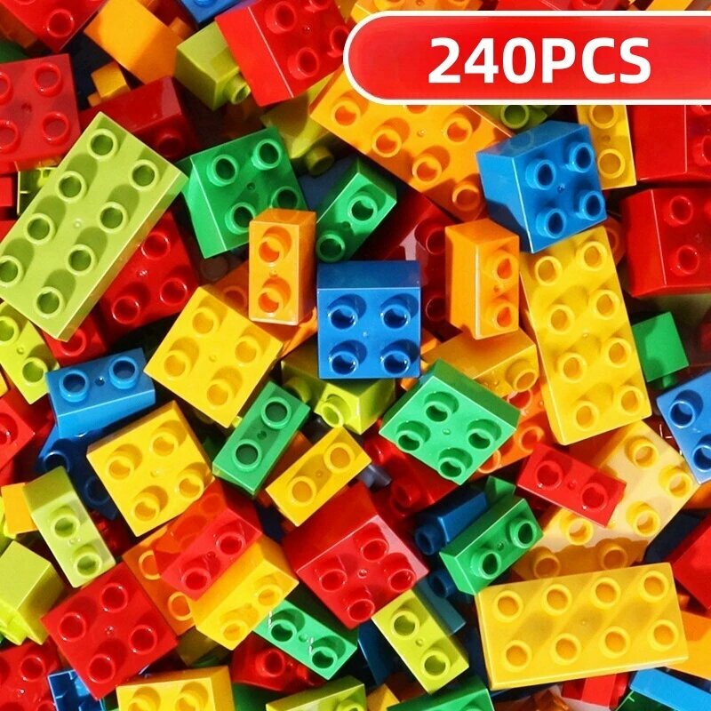 Строительные блоки из пластика 240 шт.