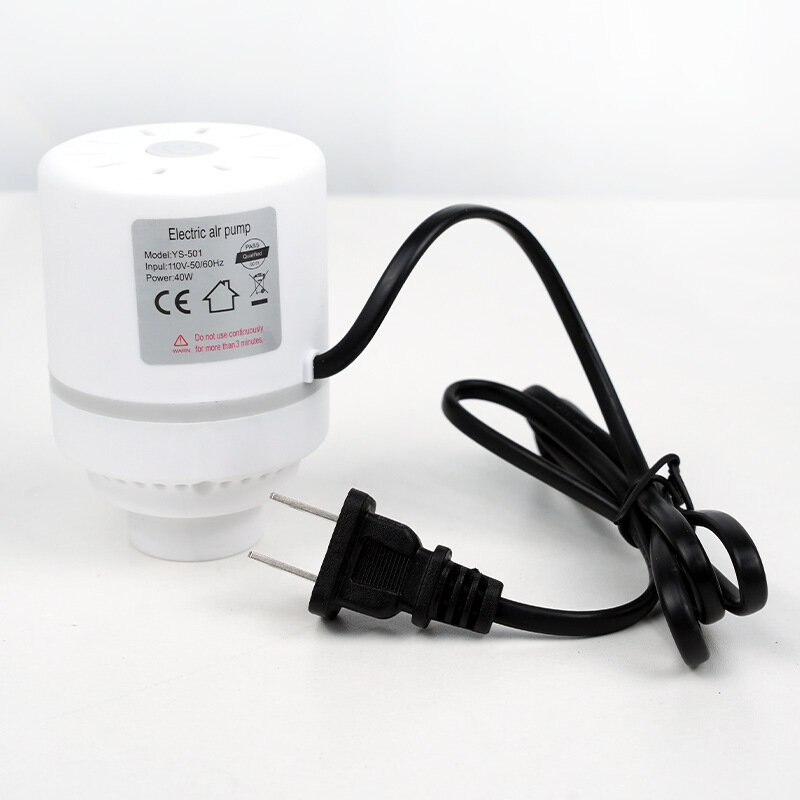 Вакуумный компрессионный мешок Jiajiale, вакуумный мешок для хранения, электрический вакуумный насос, мощный сетевой электрический насос, новая модель.