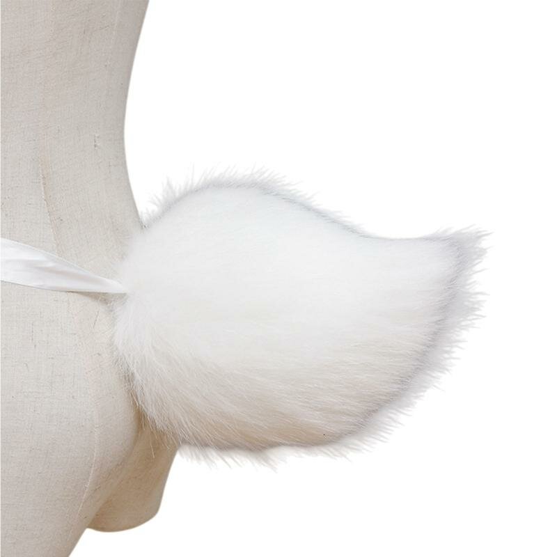 Костюм кролика для Хэллоуина, хвост белый