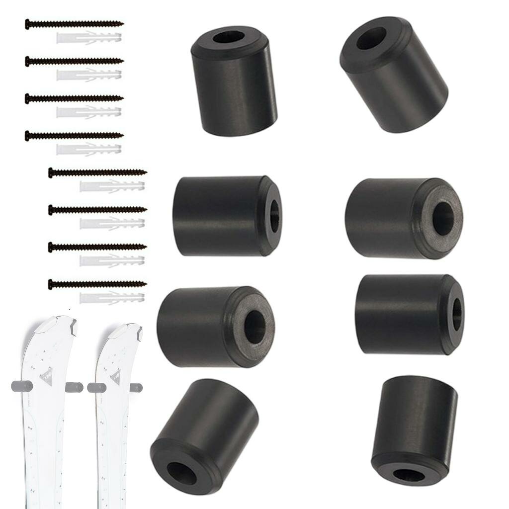 Настенный крепёж для лыж и сноубордов, 8 упаковок