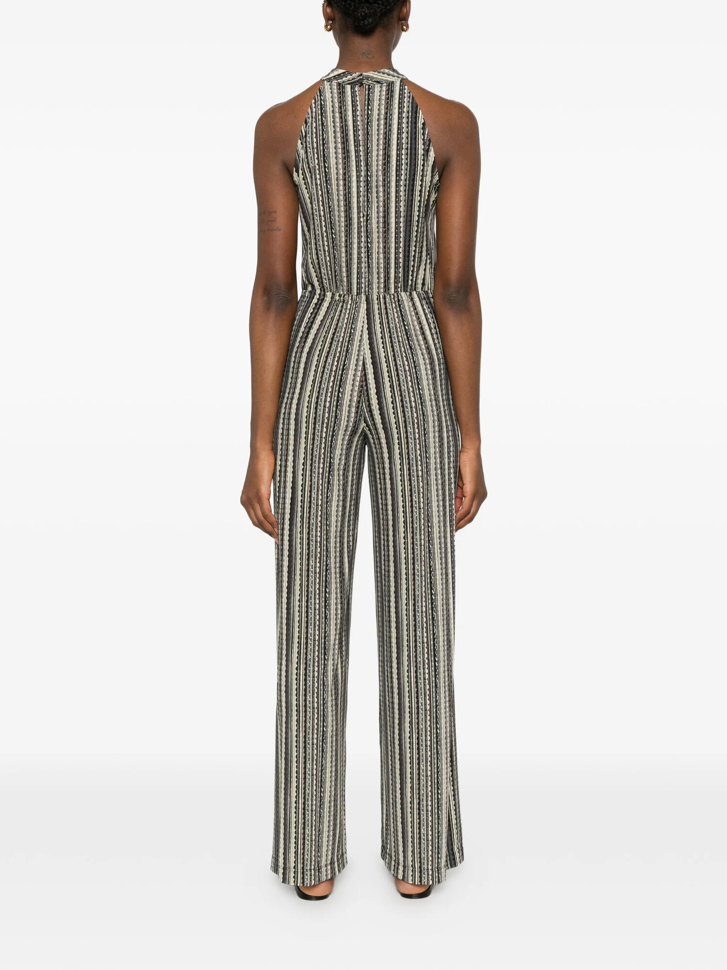 Комбинезон Siyu Striped-pattern drawstring-waist jumpsuit, размер 42 — фото 1