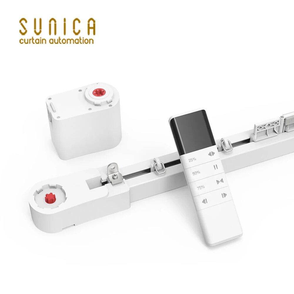 Электрический карниз SUNICA для умного дома Middle Open, Motor and 3.5m