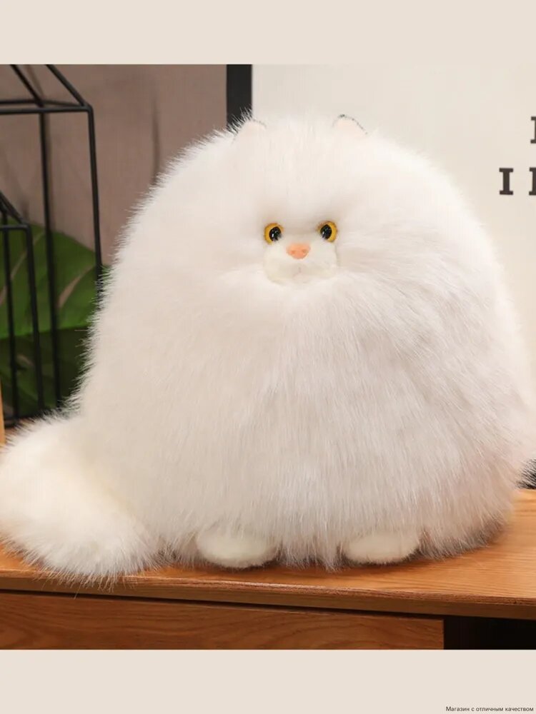 Мягкая игрушка , Плюшевые игрушки кот 30cm, подарок на день рождения и Рождество, белый