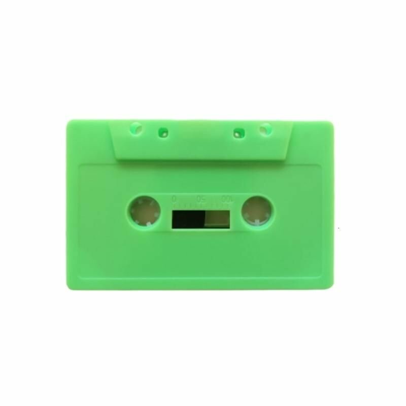 Пустые кассеты для записи, флуоресцентный зеленый - 90