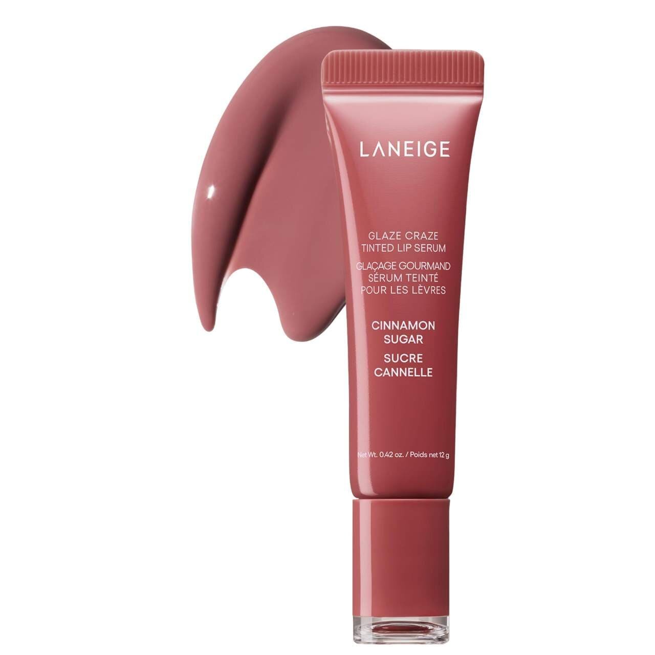 LANEIGE Тинт сыворотка для губ Glaze Craze Tinted Lip Serum - Cinnamon Sugar 12 гр