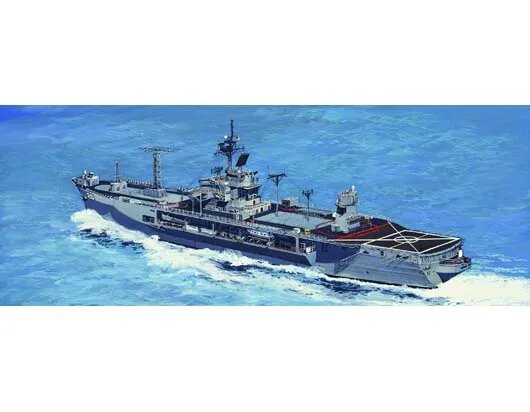 1/700 Авианосец USS Mount Whitney (LCC-20), 1997 год. Сборочная модель
