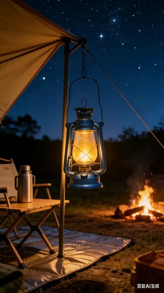 Лампа керосиновая Летучая мышь, 500 мл, 31 см