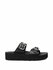 Босоножки LOVE MOSCHINO Buckle strap sandals, размер 39, black/black