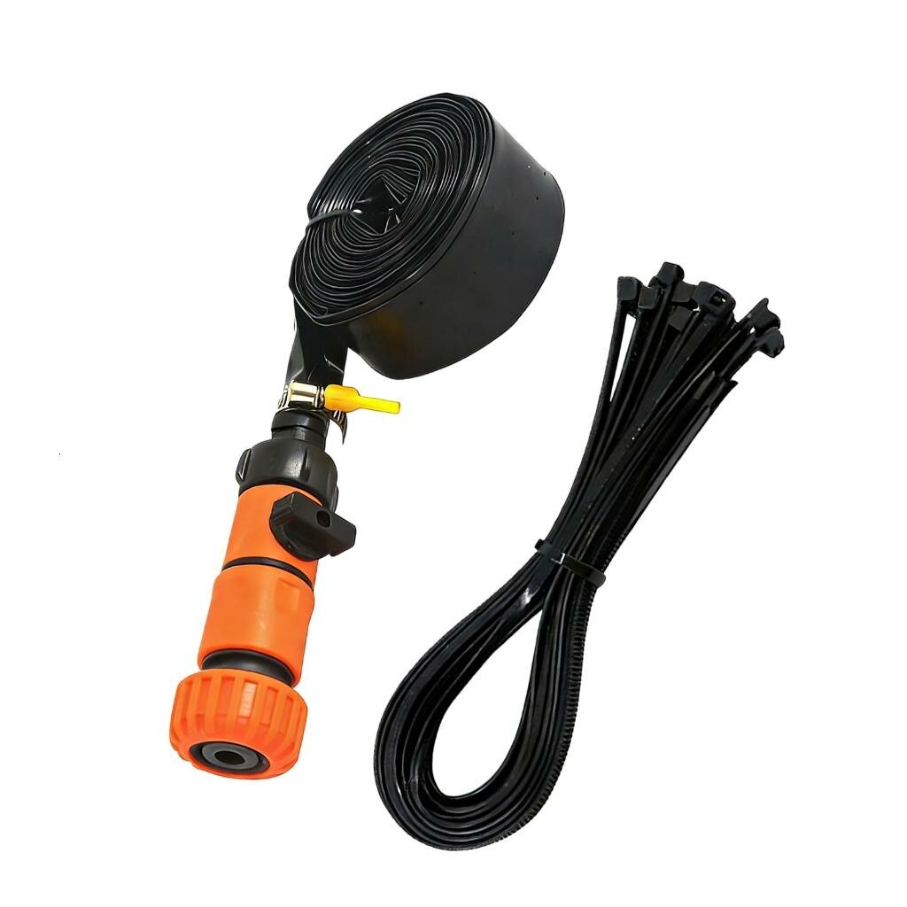 Садовый батутный набор с поливалкой, Оранжевый