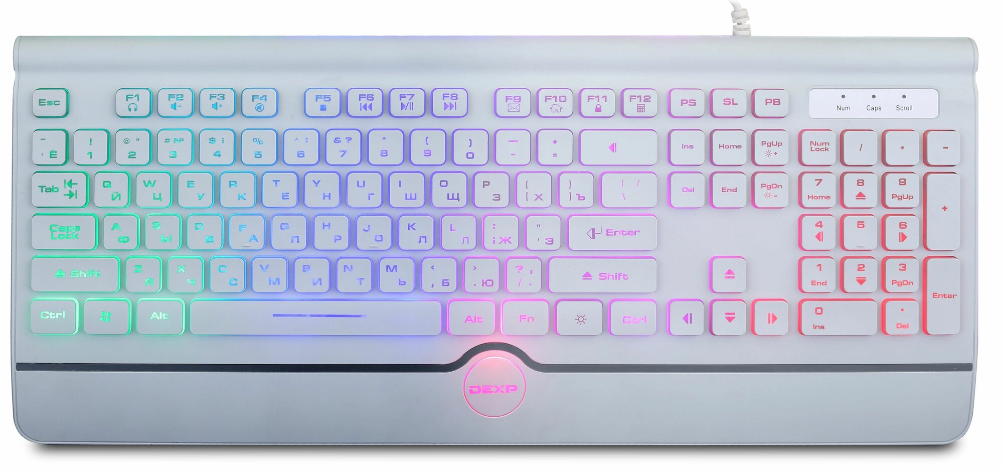 Клавиатура проводная DEXP K-10004WU