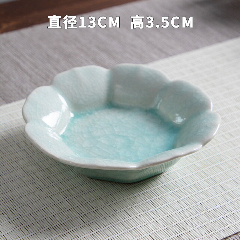 Керамическая фруктовая тарелка, китайское свадебное печенье, фруктово-овощная закуска на высокой ножке, винтажная закуска, сухофрукты, домашняя десертная тарелка для фруктов.