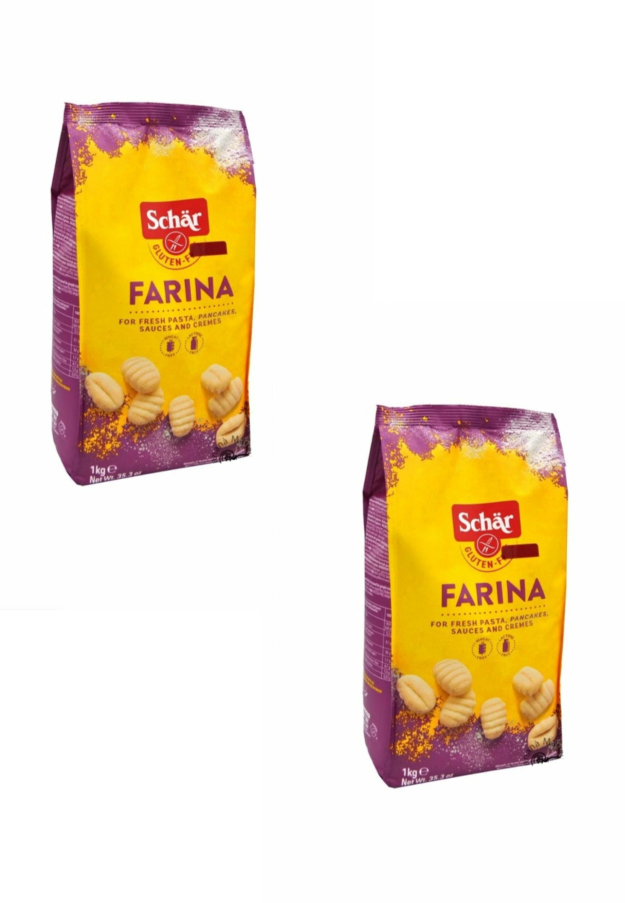 Смесь мучная специальная Dr. Schar Mehl Farine, без глютена, без лактозы, Италия, 1000 г (2 шт)