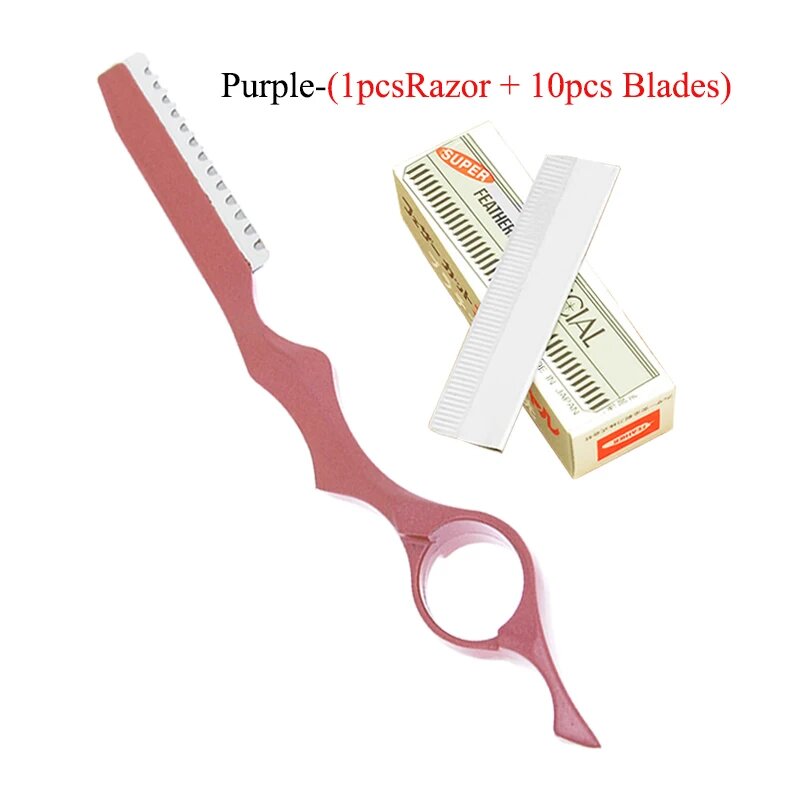 Бритвы Meisha для стрижки волос 10 шт. C0001A-07