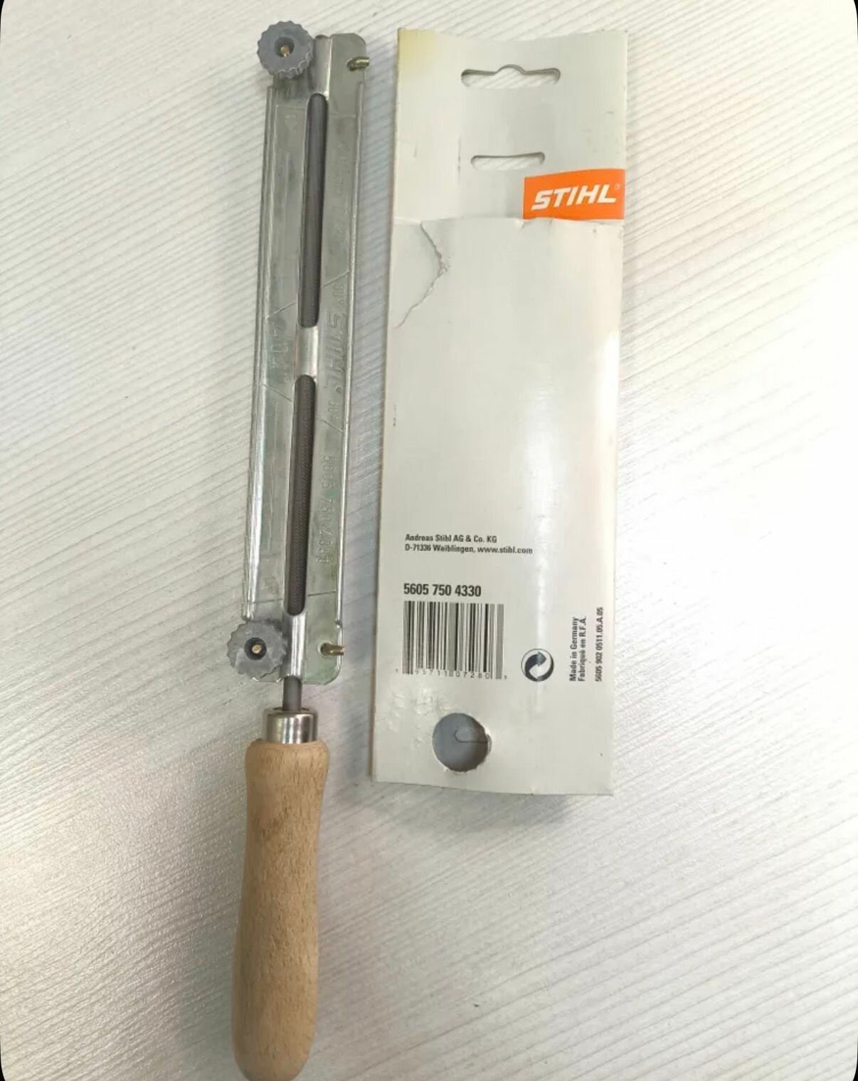 Обойма напильника STIHL для заточки цепи 0,404, 5,5 мм б/п Урал