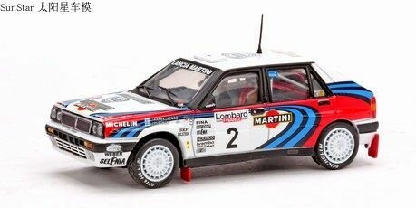 VITESSE Модель автомобиля из литого под давлением сплава в масштабе 1:43 Lancia Delta Rally Car